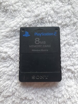 Official Sony PlayStation 2 - 8MB Memory Card MagicGate PS2 ...