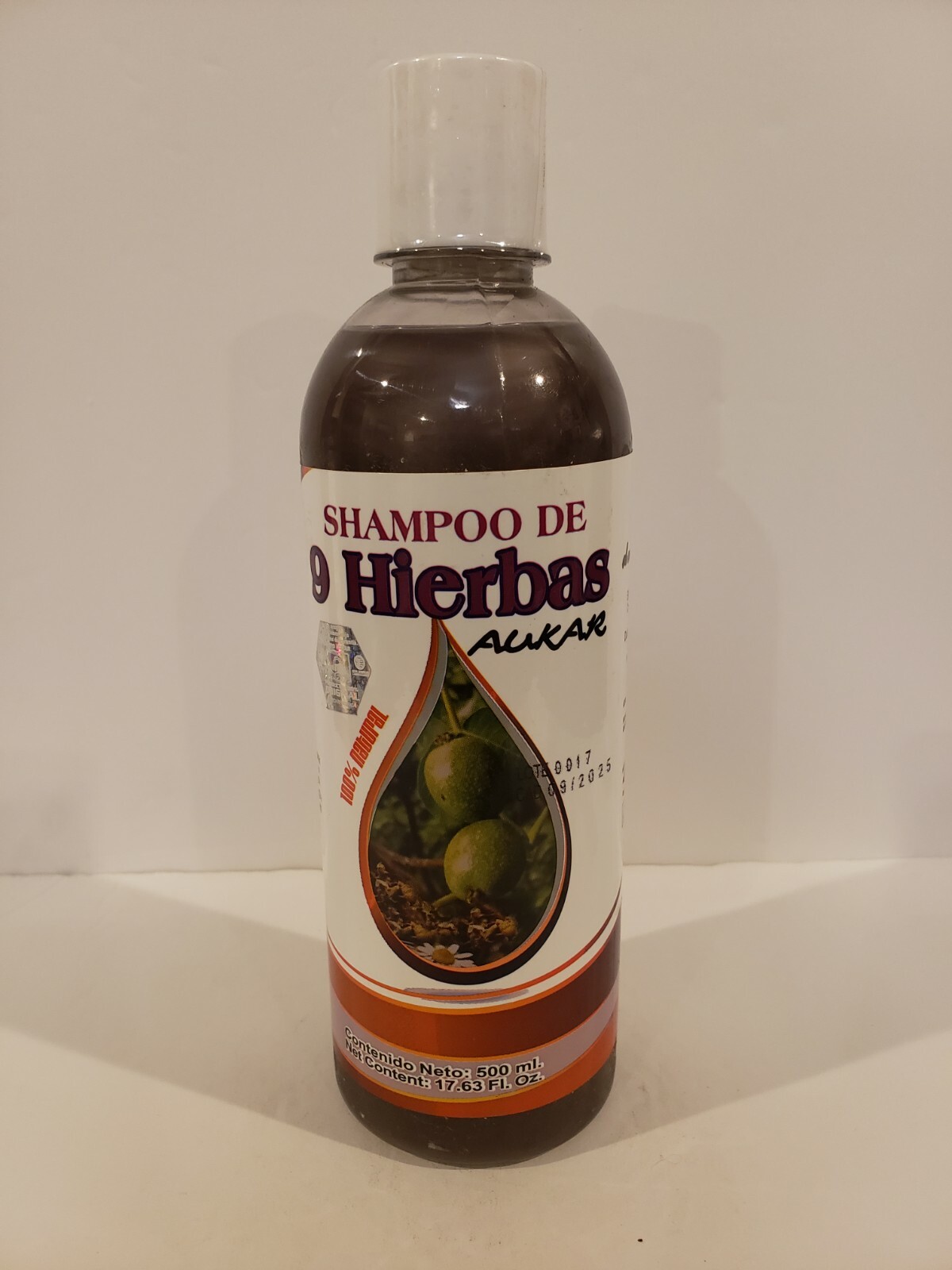 SHAMPOO 9 HIERBAS 500ml" Nutre & Combate Caspa, Irritacion & Perdida De ...