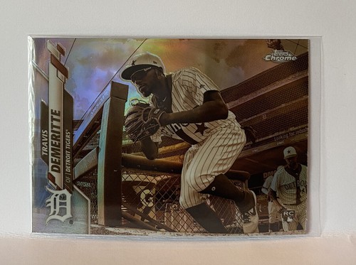 2020 Topps Chrome Travis Demeritte Sepia Refractor Detroit Tigers ...