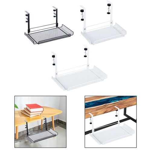 Cable Management Shelf Desk Cord Organizer Flexible Metal Wire Cable ...