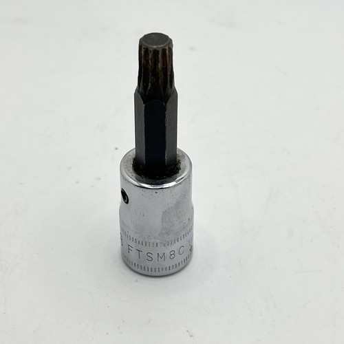 Snap On USA FTSM8C - 3/8" Drive 8mm Metric Triple Square Bit Socket | eBay