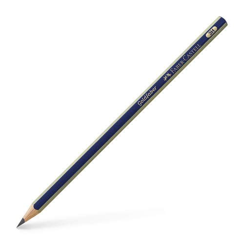 Faber Castell Gold 1221 3HB – Pencil, Pack of 12, Black 4005401003717 ...