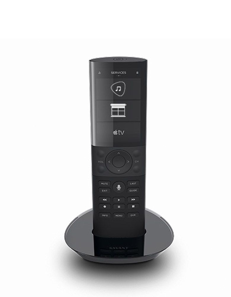 Savant Pro REM-1100-00 Black Touchscreen Single Room Universal Remote ...