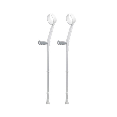 Pair (2pc) Rebotec Safe-In-Soft, Forearm Crutches Cuff with a Hinge ...