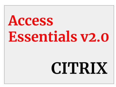 CITRIX Utilisateurs Access Essentials V2.0/NON CD 10 + Subscr ...