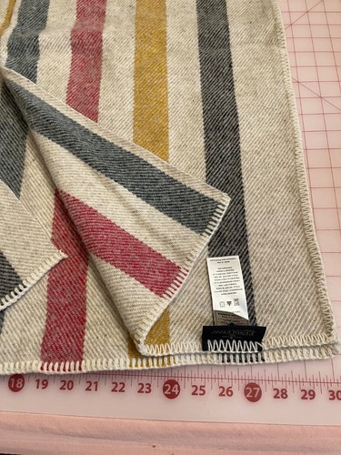 Pendleton Wool Blanket Scraps (new) - 2 62"L strips - appx 1.0 lb. | eBay