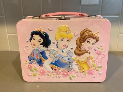 Disney Princesses Snow White, Cinderella, and Belle Metal Tin 9" x 7 ...