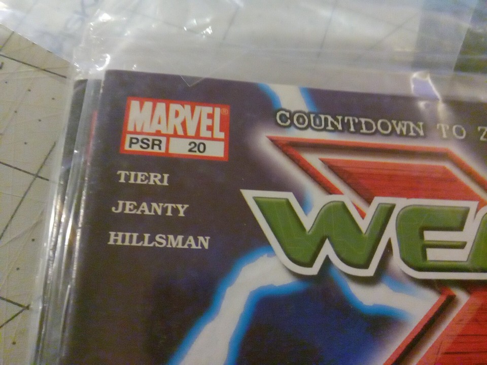 Marvel Comic Books Lot Of 9 Including X Men And Guardians Of The Galaxy ...