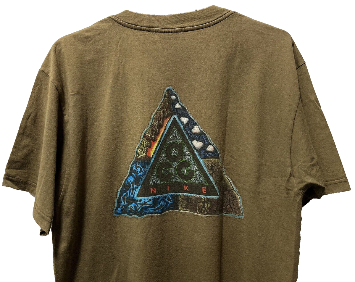 Nike All Condition Gear ACG Triangle Graphics Vtg 90's Nike All Condition Gear ACG Triangle Graphics Vtg 90's