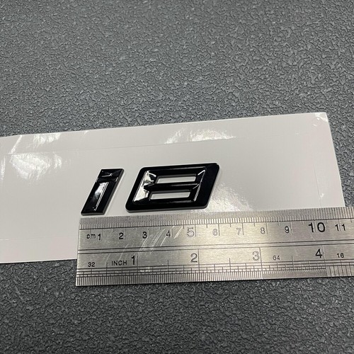 1Pc Gloss Black Letters i8 Emblem Rear Trunk Lid Badge Logo For New ...