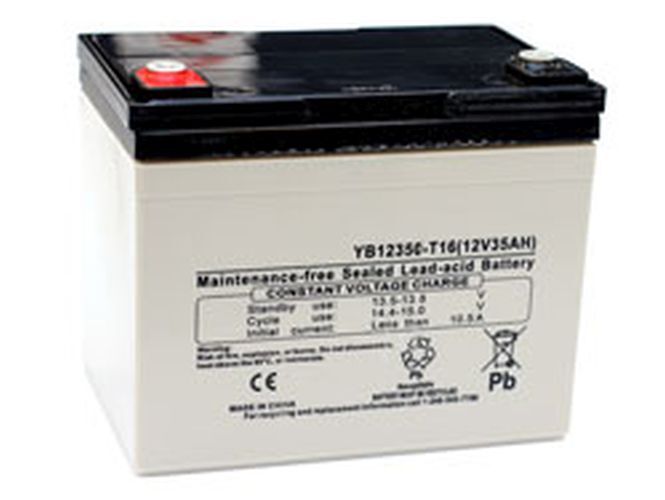 REPLACEMENT BATTERY FOR HONDA ES6500 GENERATOR 35AH AGM WITH M6 INSERT ...