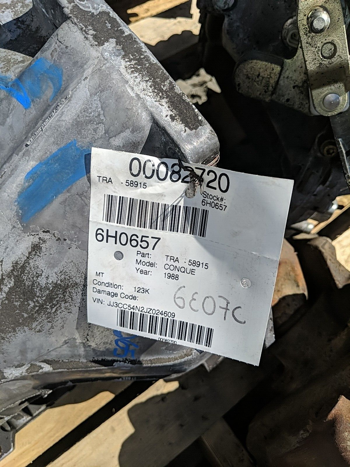1988-1989 Chrysler Conquest Manual 2WD Transmission 5 Speed Gearbox ...