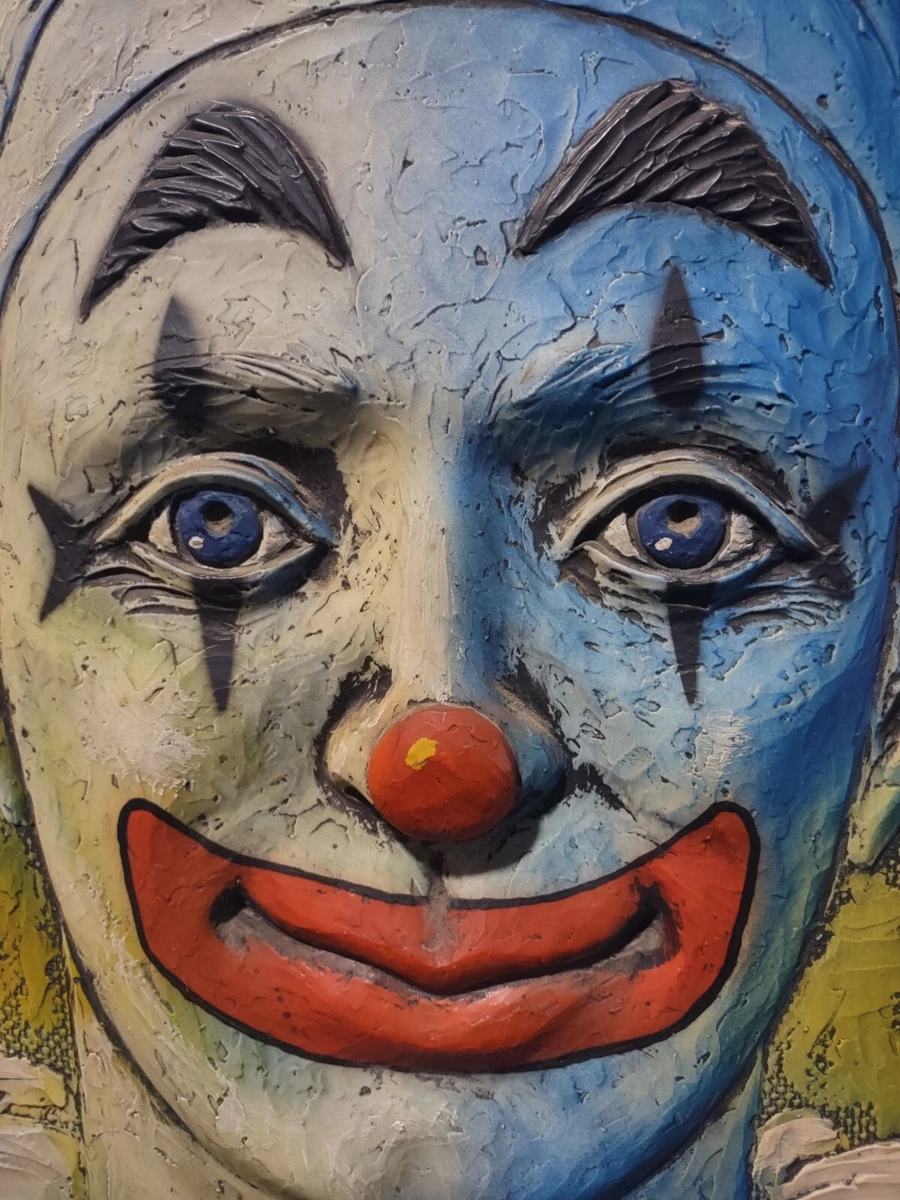 Vintage Clown Face Drawings