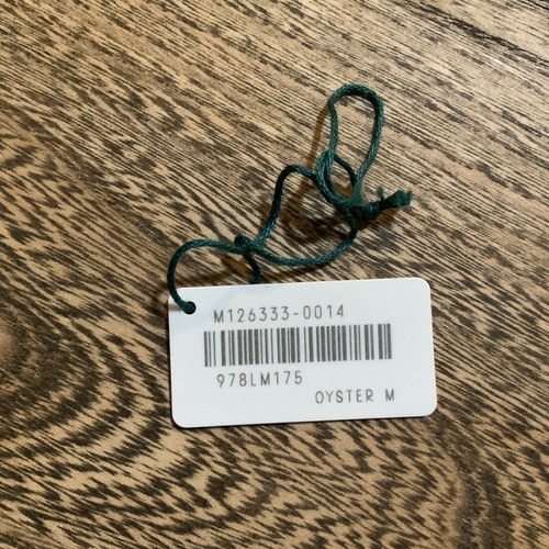 ROLEX DATEJUST 41 126333 WHITE SERIAL HANG TAG | eBay