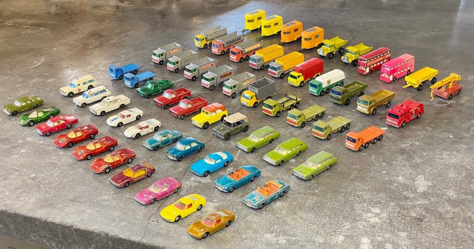 Matchbox Lesney 1969 1-75's & Transition 1970 Superfast "A" Models ...