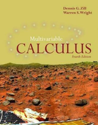 Multivariable Calculus by Zill, Dennis G.; Wright, Warren S. 9780763749668| eBay