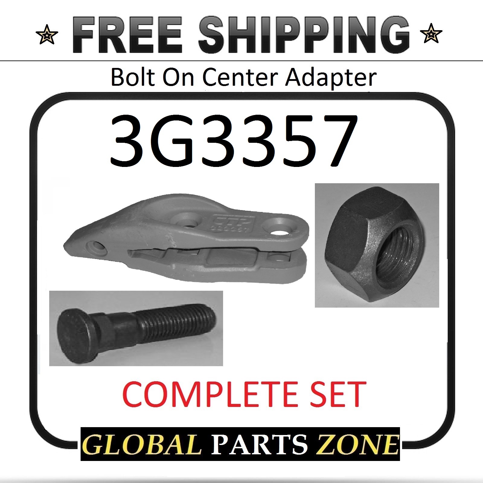 CENTER ADAPTER for Caterpillar 3G3357 3G-3357 5P8361 5P8362 FREE ...