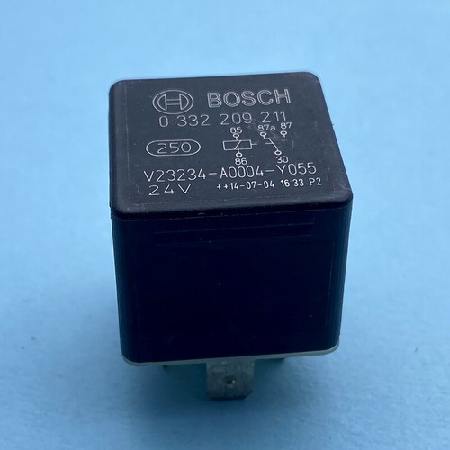 1PC BOSCH V23234-A0004-Y055 0332209211 24VDC Power Relay 5Pins | eBay