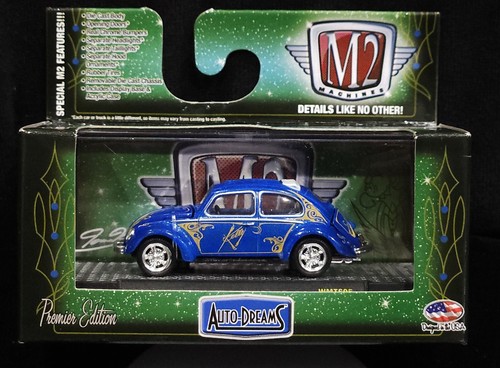 M2 Machines 53 1953 VW Volkswagen Beetle Bug USA Model Auto-Dreams Car ...