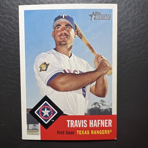 TRAVIS HAFNER 2002 TOPPS HERITAGE BASEBALL CARD # 302 | eBay