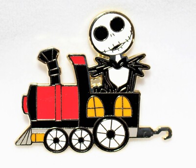 Disney Nighmare Before Christmas Train Pin - Jack Skellington ...