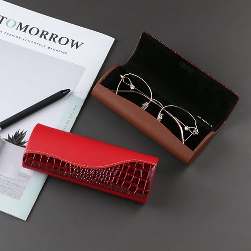 Snake Pattern PU Leather 0Glasses Sunglasses Box Pressure Drop ...
