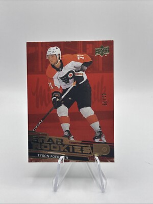 TYSON FOERSTER 23/24 Upper Deck Star Rookies Box #13 RED #1/75 (1st On ...