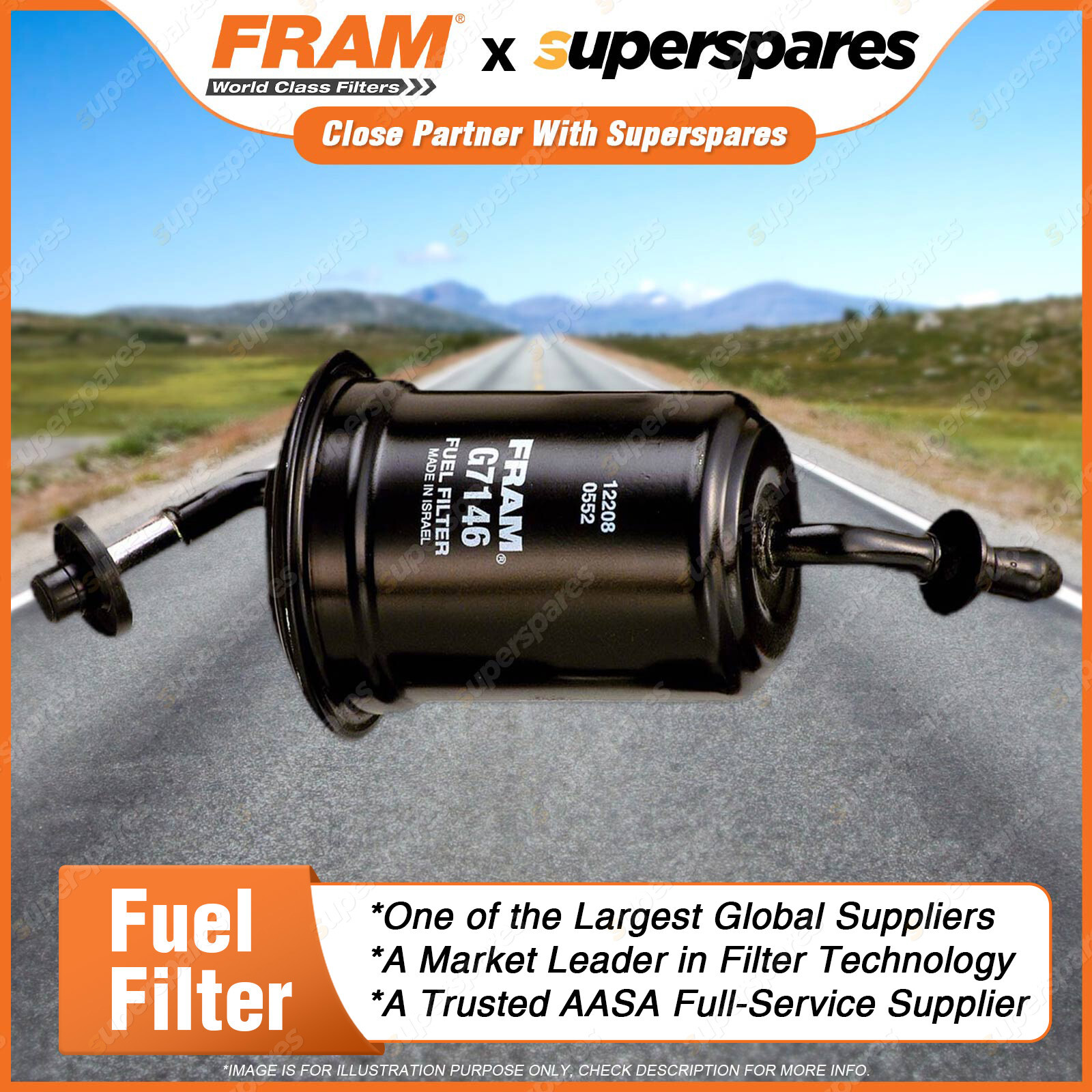 Fram Fuel Filter for Mazda 121 DB 323 BG E1800 E2000 Familia BG RX7 FC ...