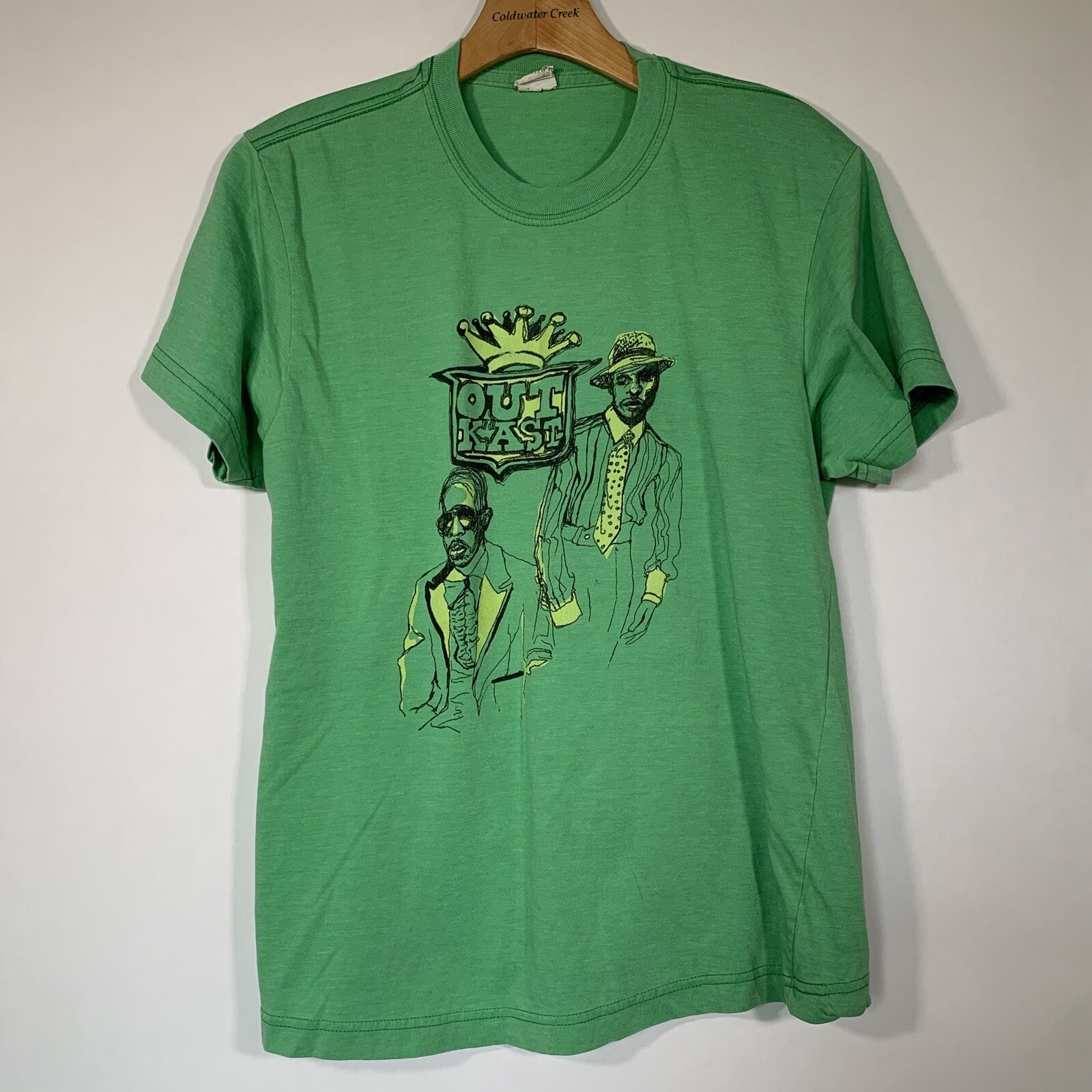 Outkast Vintage Green Graphic Music Hip Hop Rap Shirt… - Gem