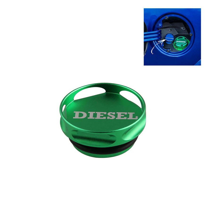 New Design Green Aluminum Diesel Fuel Cap with O-ring Waterproof For ...