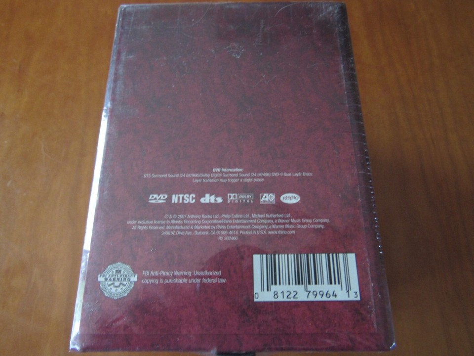 Genesis 1983-1998 CD/DVD Box Set New SEALED, Phil Collins, 80's, 90's ...