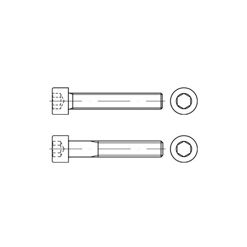 DIN 912 (ISO 4762) Zylinderschraube Innensechskant DUPLEX 1.4462 | eBay