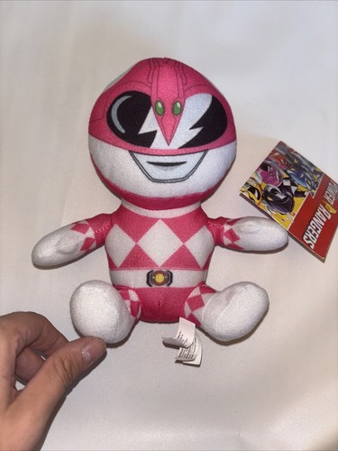 Mighty Morphin Pink Power Ranger Plush Toy Factory Figure Saban's ...
