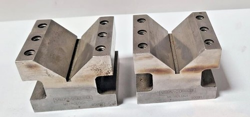 Taft Peirce Metrology Pair V-Block Set Machinist Tool | eBay