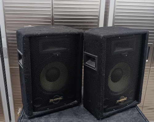 PHONIC S710 Floor Monitor 10" 2-Way Stage Passive Speaker Pair | eBay