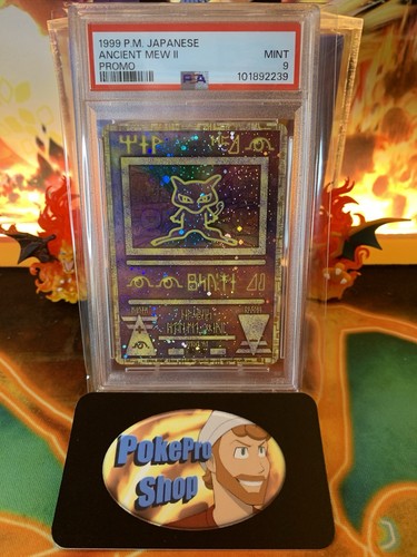 1999 Japanese Pokémon Promo Ancient Mew II - PSA 9 MINT | eBay