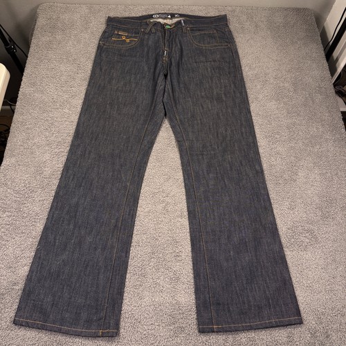 VTG LRG Jeans Mens 34x32 Blue Denim Straight Leg Grass Roots ...