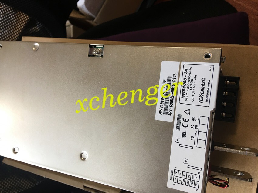 1pcs TDK-LAMBDA HWS1000-24 Switching Power Supply 24V 46A FedEx or DHL ...