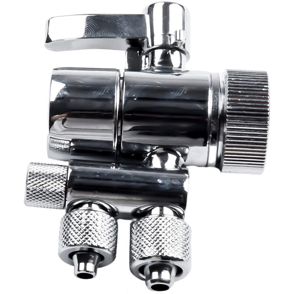 Brass Silver Diverter Valve Diverter Valve Faucet Filter Parts For ...