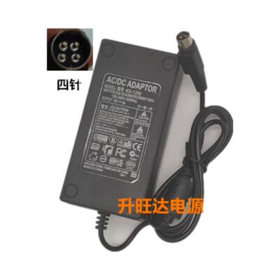 KS-1250 4 pins 12V 5A Power AC/DC Adapter Charger Cable Round Port | eBay