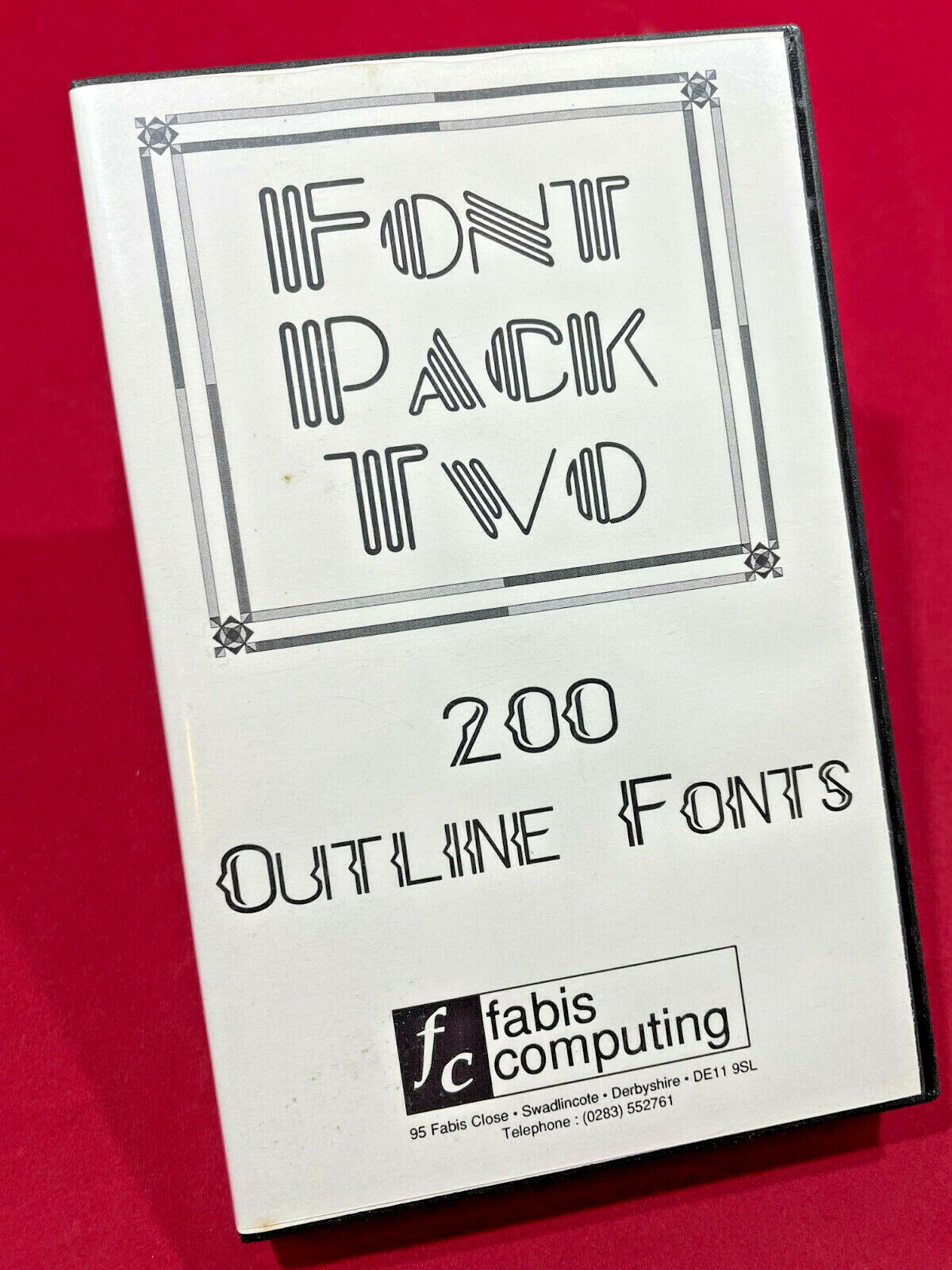 Font Pack Two by Fabis Computing 200 Fonts 2x 3.5" Discs for Acorn RISC ...