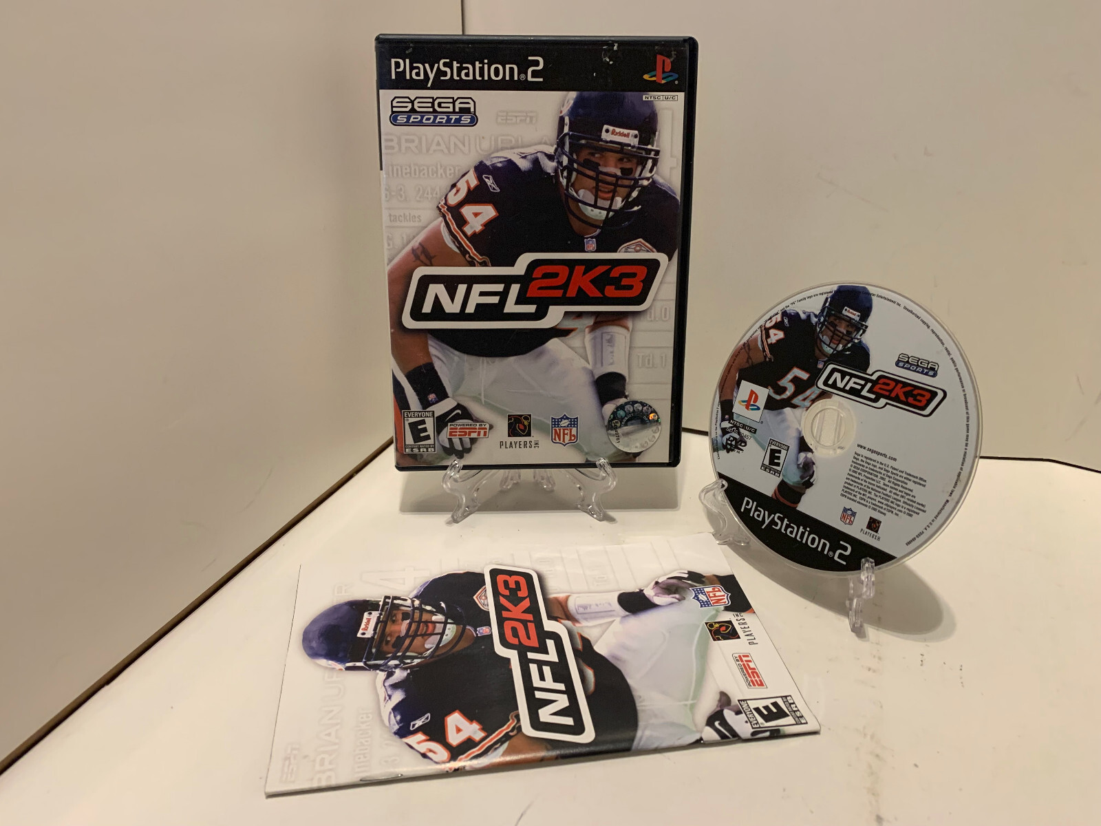 Sega Sports NFL 2K3 Sony PlayStation 2 PS2 Resurfaced Tested Video Game ...