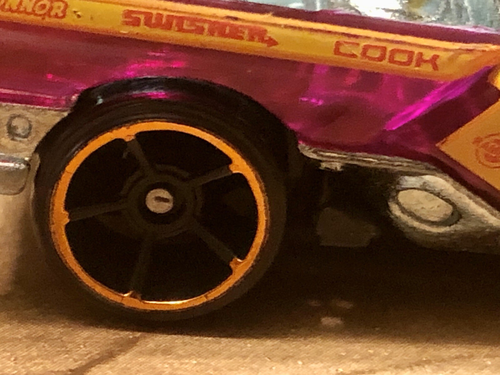 Hot Wheels 2001 Purple Diecast-Jester Pick-Up Truck #68 Loose Used Very ...