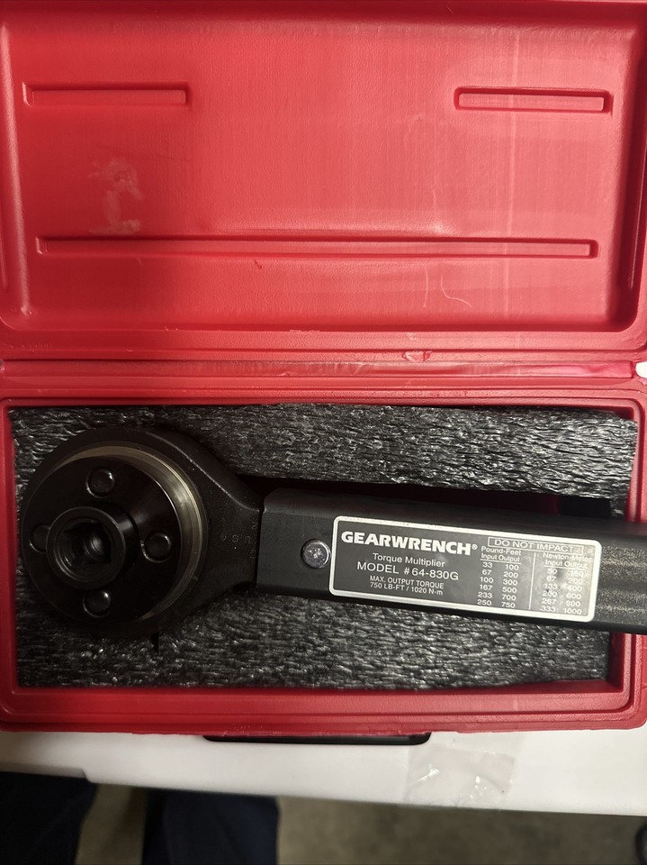 GEARWRENCH 64-830G 750 Foot Pound Torque Multiplier USA | eBay