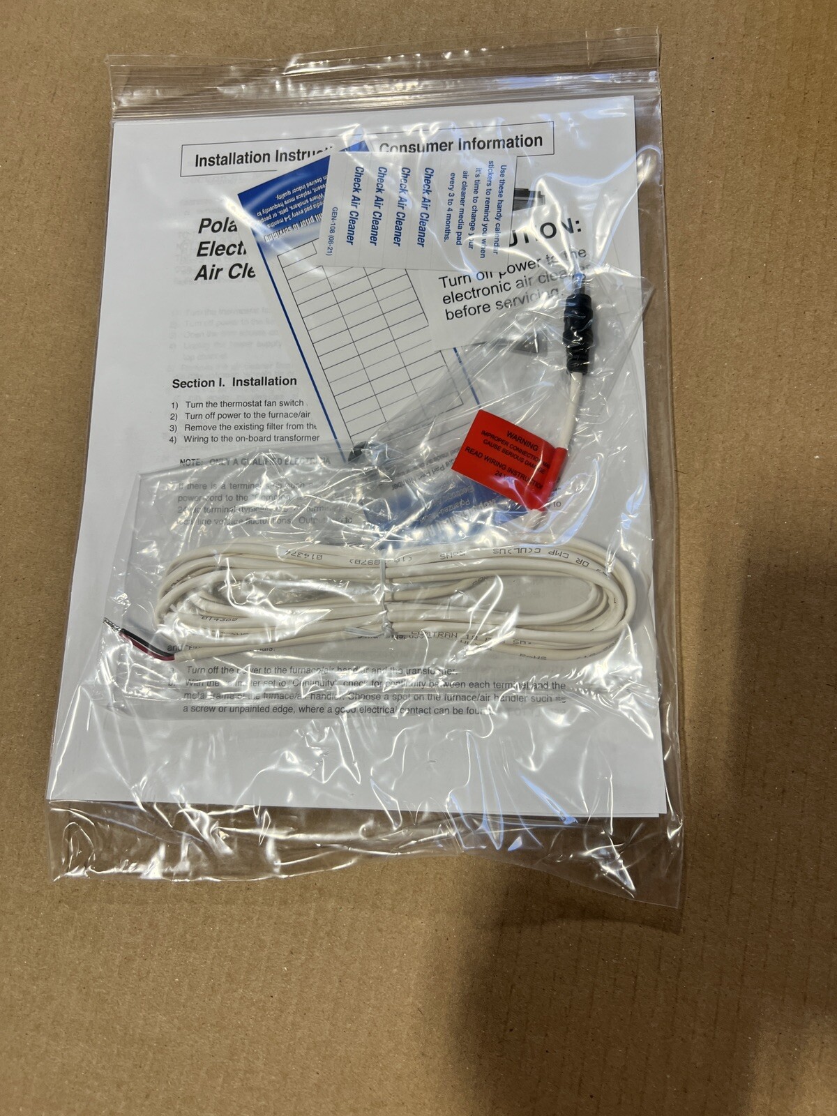 Dynamic Air Cleaner 20x25" Polarized Media Filter P1000 Pre-owned for ...