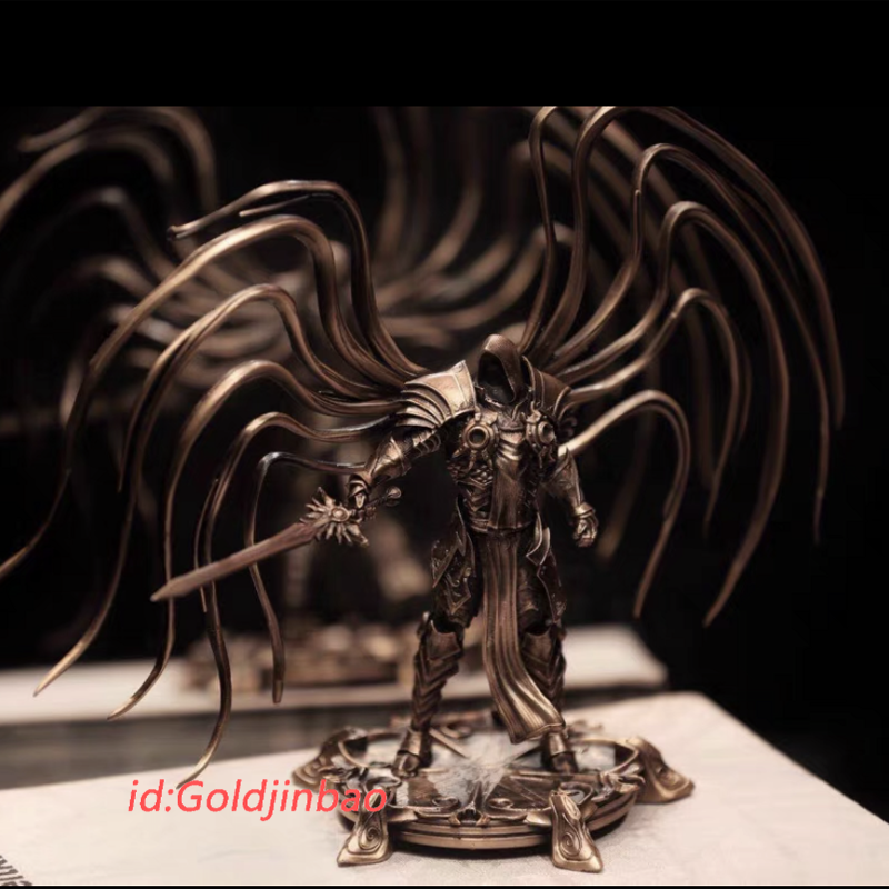 Taurus Studios Diablo Tyrael Statue Painted 1/17 32X16X25cm Copper In ...