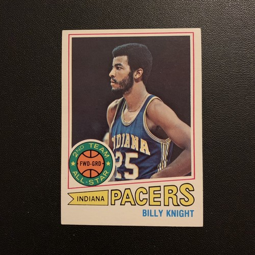 1977 # 110 Billy Knight Indiana Pacers Topps Basketball NBA 1977-78 77 ...