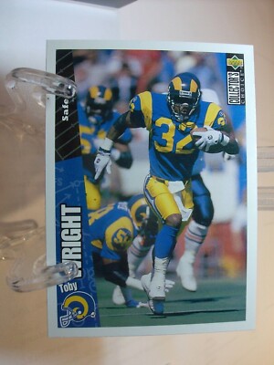 1996 UD Collector's Choice #132 - Toby Wright - St. Louis Rams 96-274 ...