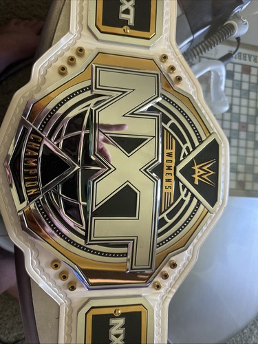 Stephanie Vaquer WWE Autographed NXT Women's Championship Replica Title ...