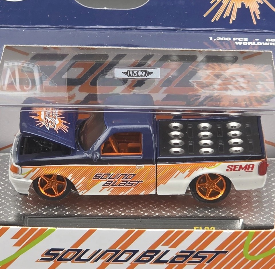 M2 Machines 2025 SEMA Show Exclusive 1995 Ford Ranger Sound Blast Chase ...